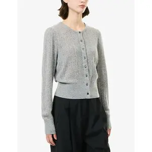 Paige Eudora Round-neck Cashmere Cardigan