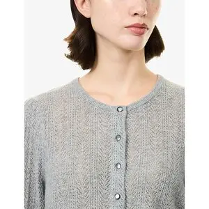Paige Eudora Round-neck Cashmere Cardigan