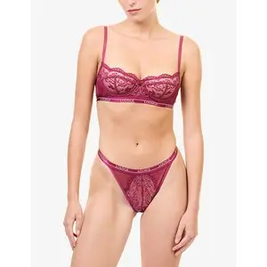 Lounge Blossom Lace Balcony Bra