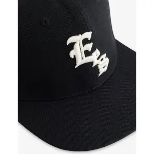 1886 Ees Logo-embroidered Cotton Baseball Cap