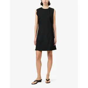 SAMSOE SAMSOE Sarhino Lace-trim Woven Mini Dress