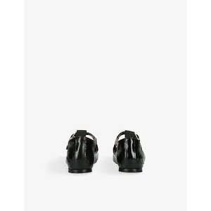ANONYMOUS COPENHAGEN Praise Leather Ballet Flats - Black