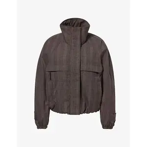 Acne Studios Odilla Checked Wool-blend Jacket