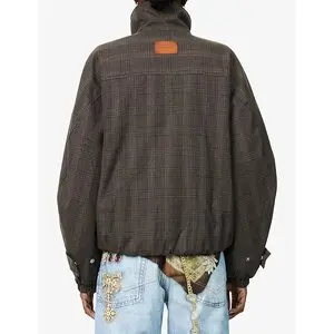 Acne Studios Odilla Checked Wool-blend Jacket