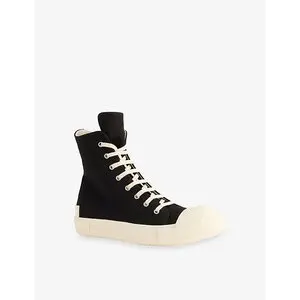 Rick Owens Denim High-top Trainers