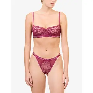 Lounge Blossom High-rise Lace Thong