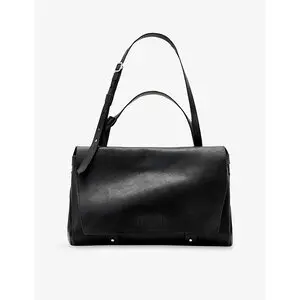 ALLSAINTS Joan Leather Satchel Bag - Black