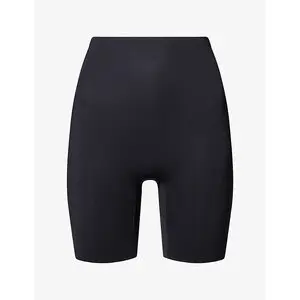 Spanx Shape™ Low-back Mid-thigh Shorts - Very Black