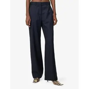 Acne Studios Pyxano Pinstripe Wool Trousers