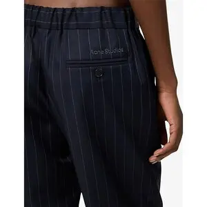 Acne Studios Pyxano Pinstripe Wool Trousers