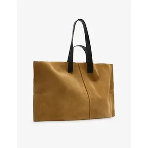 ALLSAINTS Lutece Reversible Suede Tote