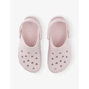 CROCS Classic Hearts Rubber Clogs