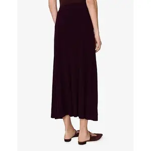 JOSEPH Helius Compact Milano Woven Skirt