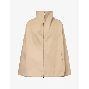 TOTEME Zipped Country Cotton Jacket - Fawn
