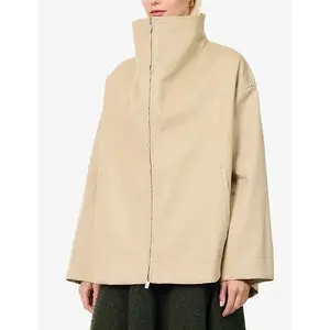 TOTEME Zipped Country Cotton Jacket - Fawn