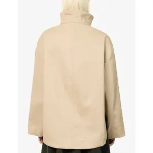 TOTEME Zipped Country Cotton Jacket - Fawn