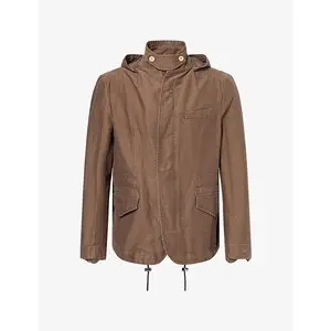 Sacai Flap-pocket Cotton Jacket - Brown