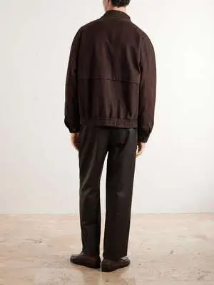 THE ROW Vana Nubuck Jacket
