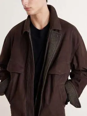 THE ROW Vana Nubuck Jacket