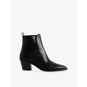 Zadig&Voltaire Tyler Leather Heeled Ankle Boots