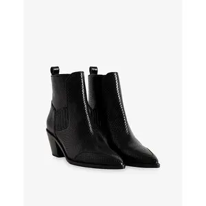 Zadig&Voltaire Tyler Leather Heeled Ankle Boots
