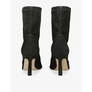 STUART WEITZMAN Vinnie 85 Suede Ankle Boots