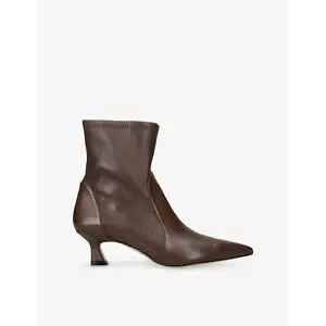 STUART WEITZMAN Vinnie 50 Leather Ankle Boots