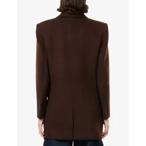 Paige Uma Double-breasted Wool-blend Coat