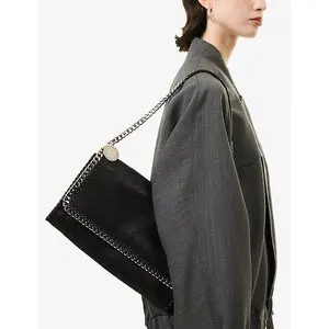 Stella McCartney Falabella Flap Woven Shoulder Bag