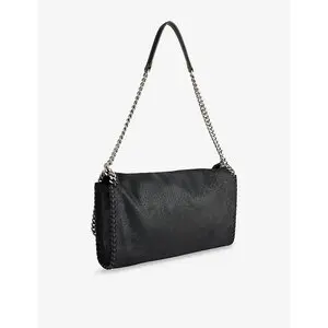 Stella McCartney Falabella Flap Woven Shoulder Bag