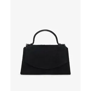 PHASE EIGHT Top Handle Suede Bag