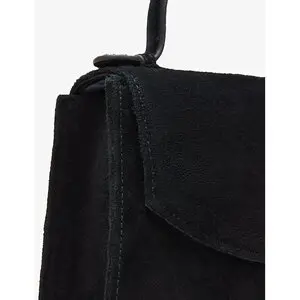 PHASE EIGHT Top Handle Suede Bag