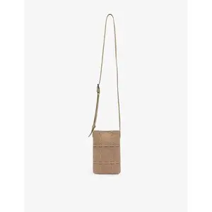Whistles Suede Whipstitch Phone Cross-body Bag