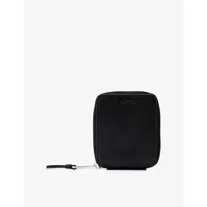 ALLSAINTS Clymer Zip Leather Wallet - Black