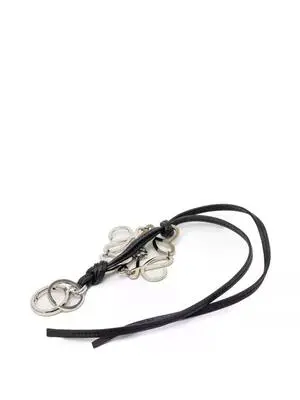 Loewe 2019-2026 Brass And Calfskin Anagram Ring And Bag Charm Key Chain