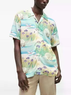 ENDLESS JOY Iris Graphic-print Short-sleeve Shirt