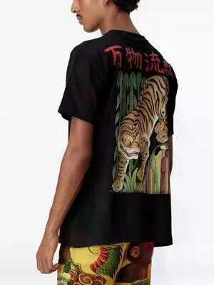 ENDLESS JOY Tiger Graphic-print T-shirt