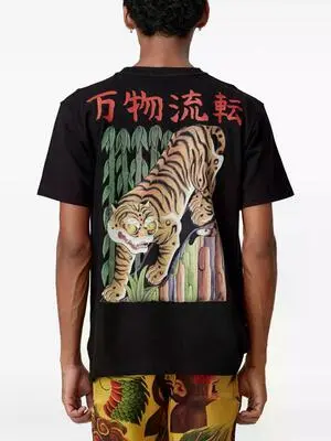 ENDLESS JOY Tiger Graphic-print T-shirt