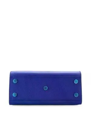 Saint Laurent Sac De Jour Nm Bag Leather Nano Tote Bag - Blue