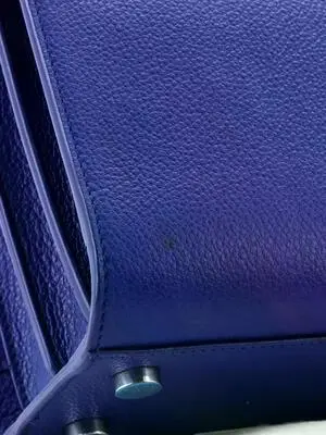 Saint Laurent Sac De Jour Nm Bag Leather Nano Tote Bag - Blue