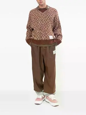 Mihara Yasuhiro Layered Knit Sweater