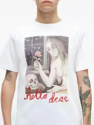 ENDLESS JOY Hello Dear Graphic-print T-shirt