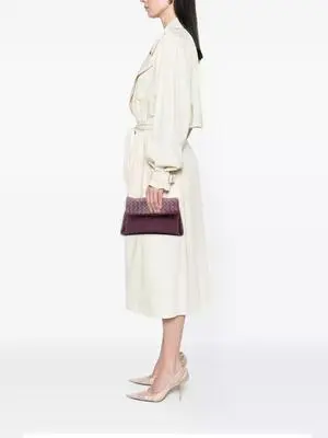 Bottega Veneta 2010 Nappa Intrecciato Flap Clutch Bag