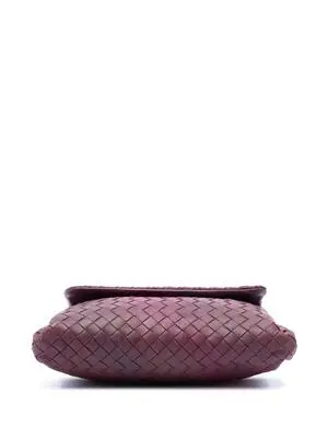 Bottega Veneta 2010 Nappa Intrecciato Flap Clutch Bag