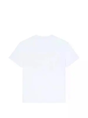Givenchy T-shirt In Cotton With Paris Embroidery