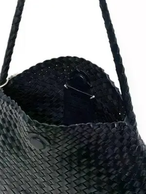 Dragon Diffusion Santa Maria Woven Leather Shoulder Bag