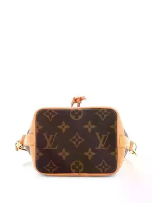 LOUIS VUITTON Noe Nm Handbag Monogram Canvas Nano Bucket Bag