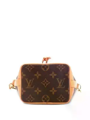 LOUIS VUITTON Noe Nm Handbag Monogram Canvas Nano Bucket Bag