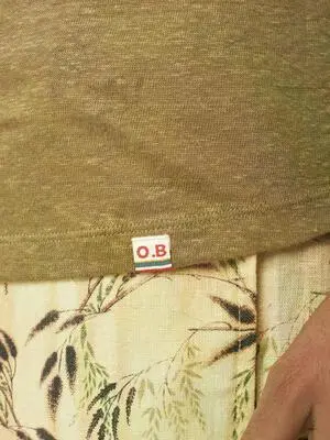 Orlebar Brown Linen T-shirt - Brown