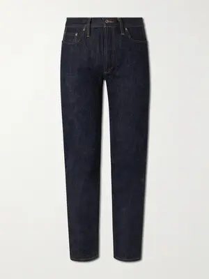 3sixteen Classic Straight-leg Rinsed Selveged Jeans - Blue